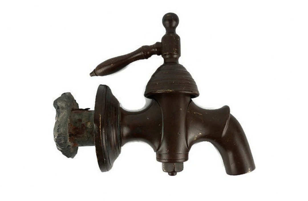 Extra Large Fountain Spigot Antique Large Bronze Spigot - Etsy