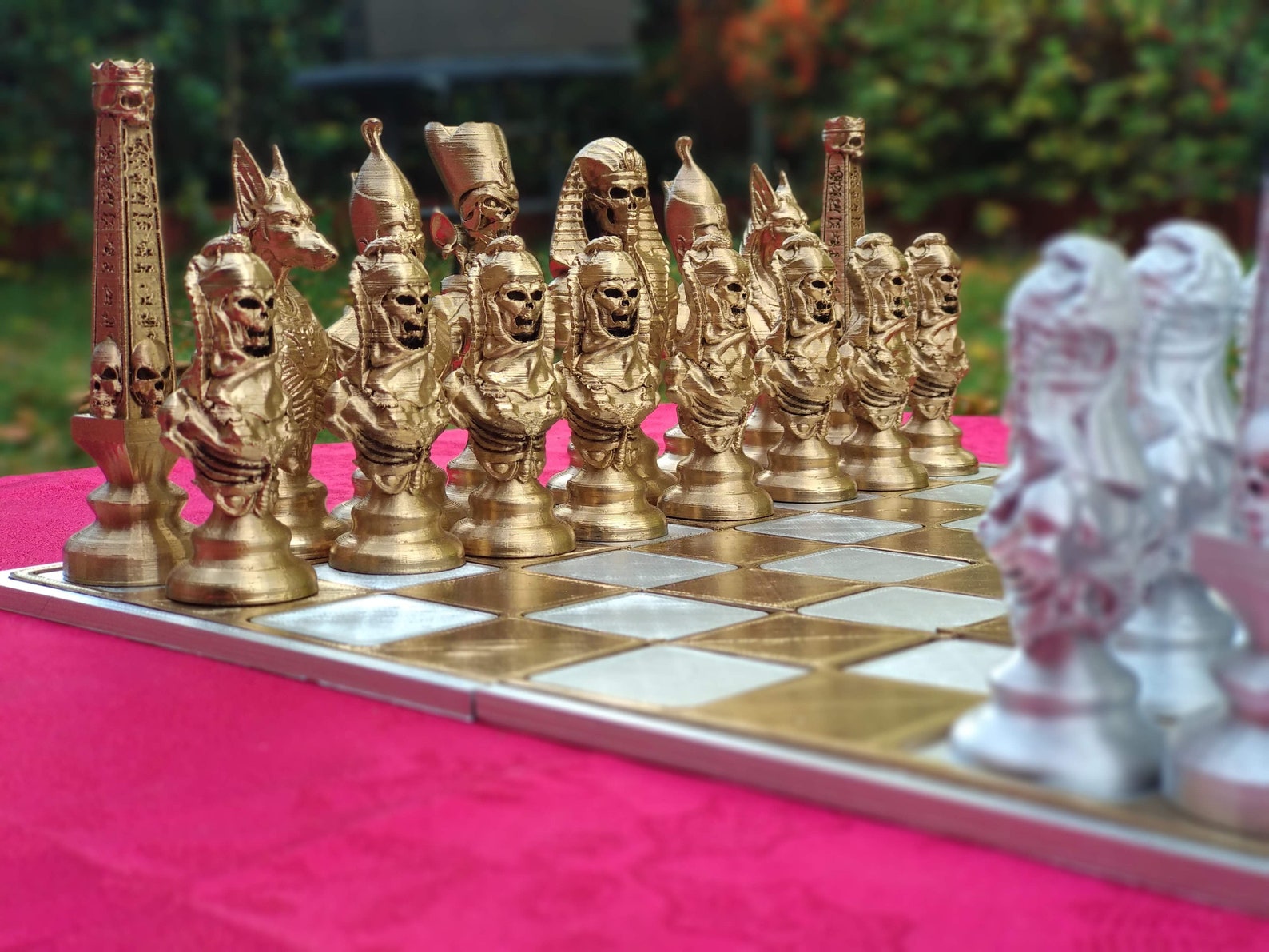 NEW Special Chess: Ancient Egyptian Chess Set gold and - Etsy UK
