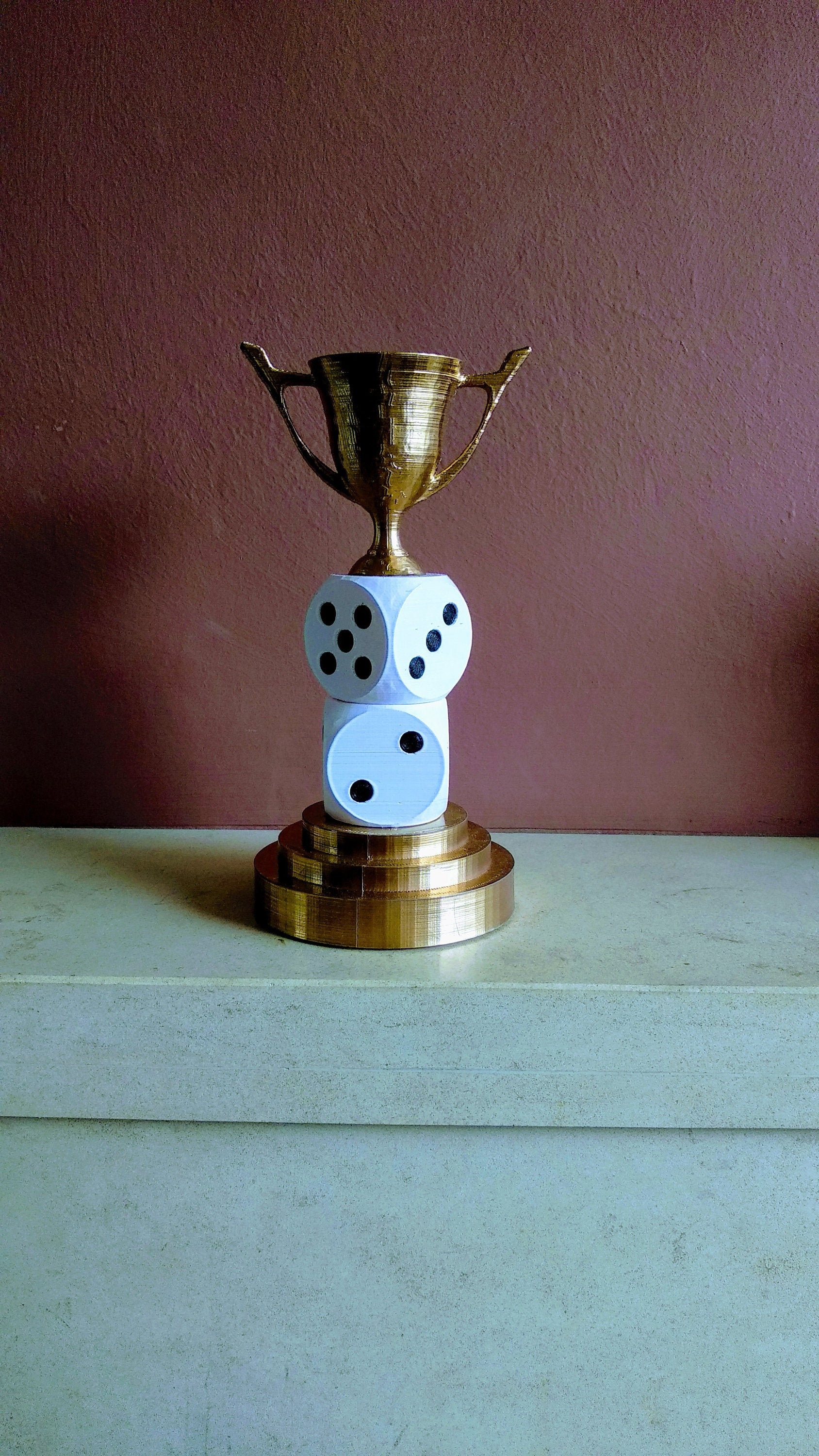 Huge Trophies Shuffleboard Table
