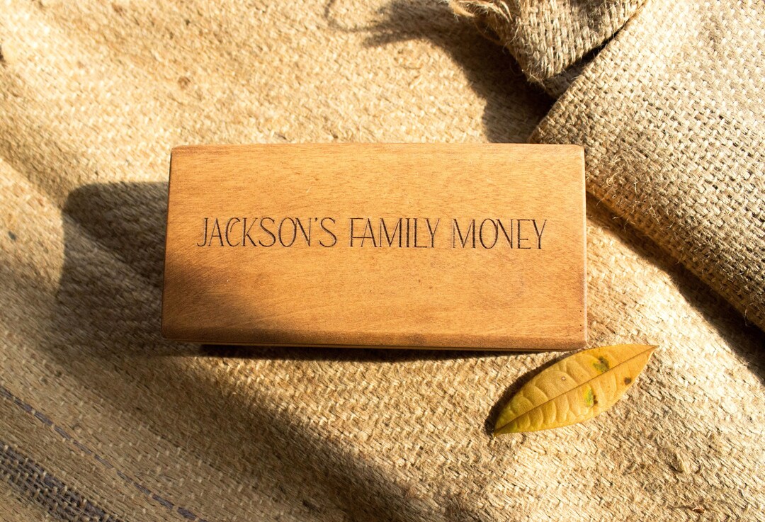 Cash Gift Box, Wedding Money Box, Personalized Wooden Box, Box for ...