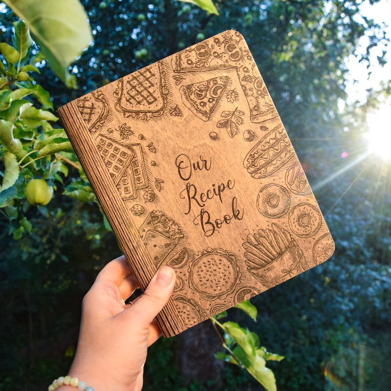 Handmade Recipe Book - Etsy