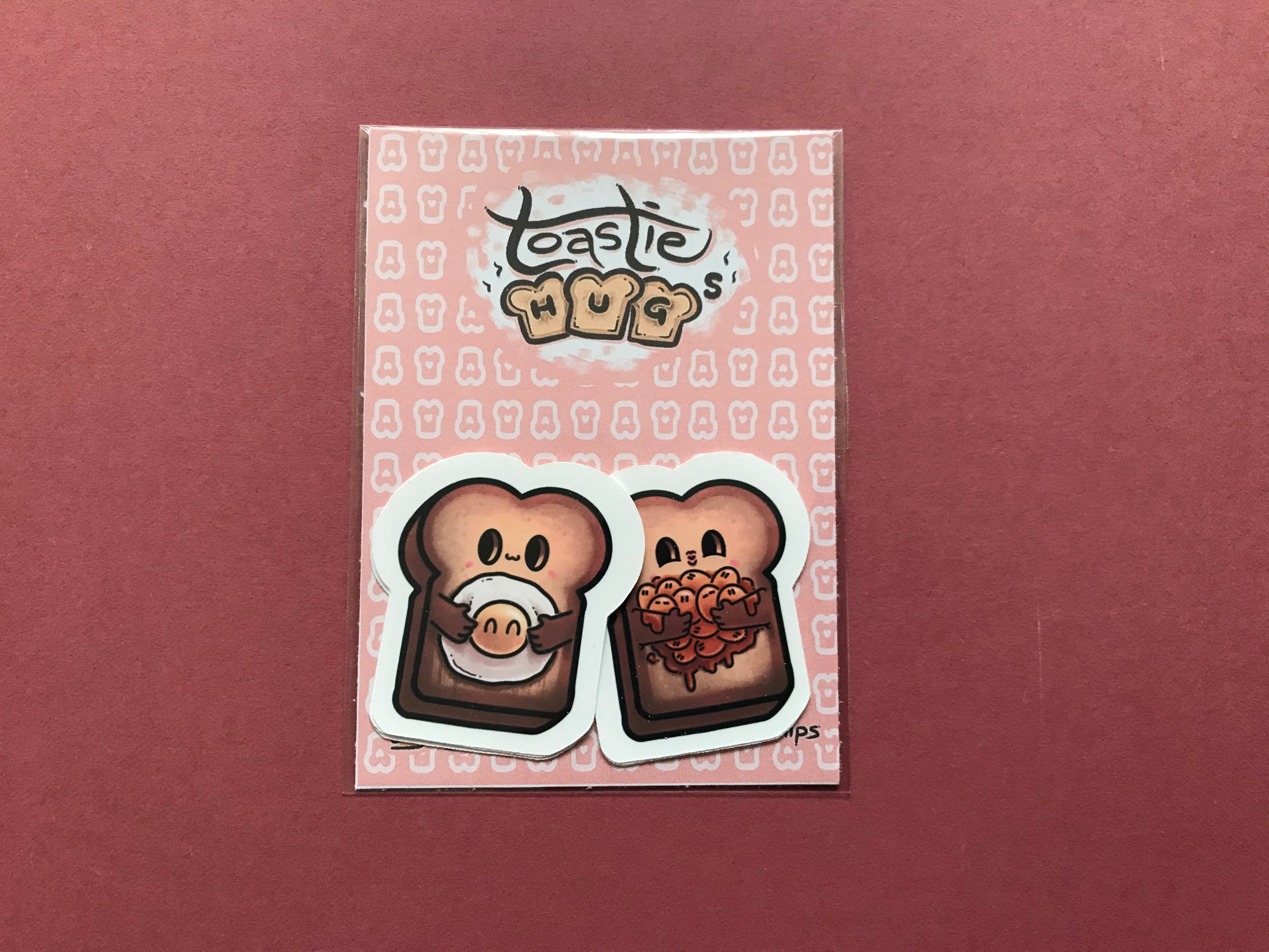 Cute Toast Sticker Pack Breakfast Planner Stickers - Etsy