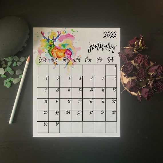 DIGITAL DOWNLOAD Printable Rainbow Watercolour Animal Includes Extra ...