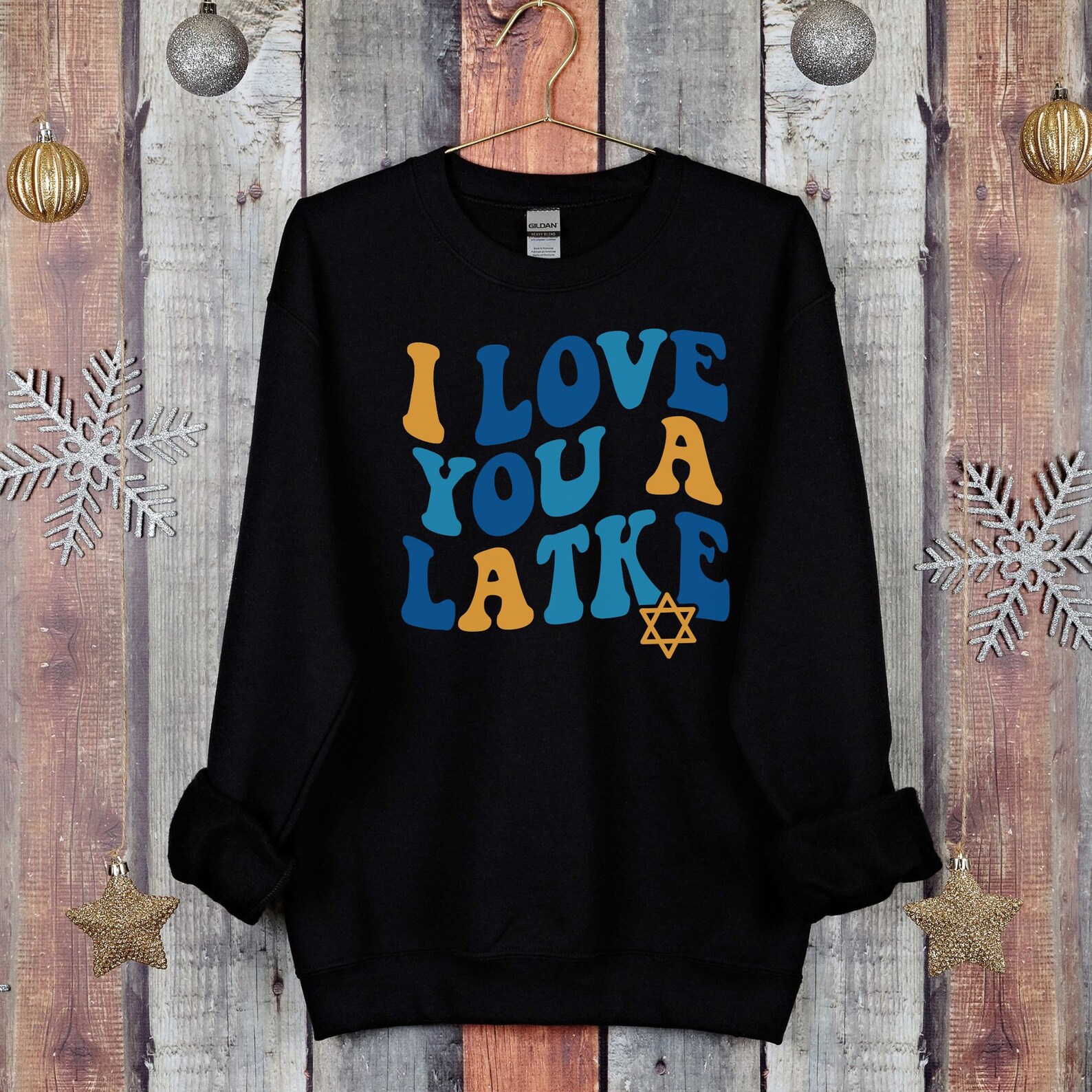 Happy Hanukkah Gifts, Love You Latkes Shirt, Latkes Sweatshirt, Jewish ...