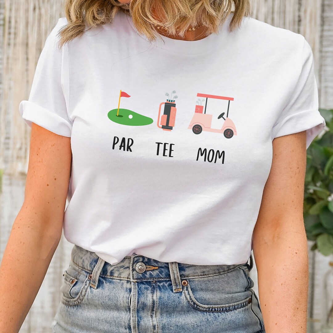 Cute Golf Shirt, Funny Golf Shirt, Women's Golf Par Tee, Best Mom by ...