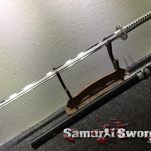 Full Tang Real Ninjato Sword, Custom Ninjato Blade With Hadori Polish ...