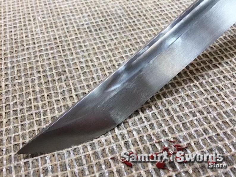 Katana Samurai Sword With Phoenix Inscription Saya Real - Etsy