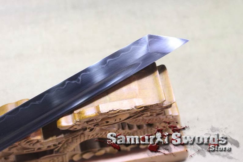 Custom Tanto Knife With Rosewood Saya Hand Made Tanto Sword - Etsy