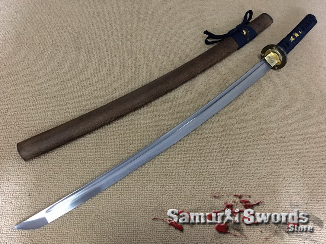 Custom Katana for Sale, 1095 Katana Folded Carbon Steel, Full Tang ...