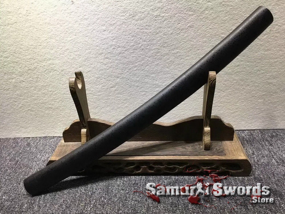 Real Samurai Tanto Sword With Hardwood Saya Hand Forged Tanto - Etsy