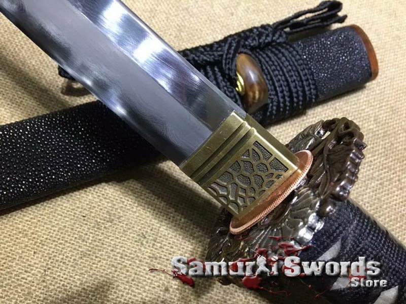 Hand-forged Japanese Katana T10 Katana Samurai Sword Folded | Etsy