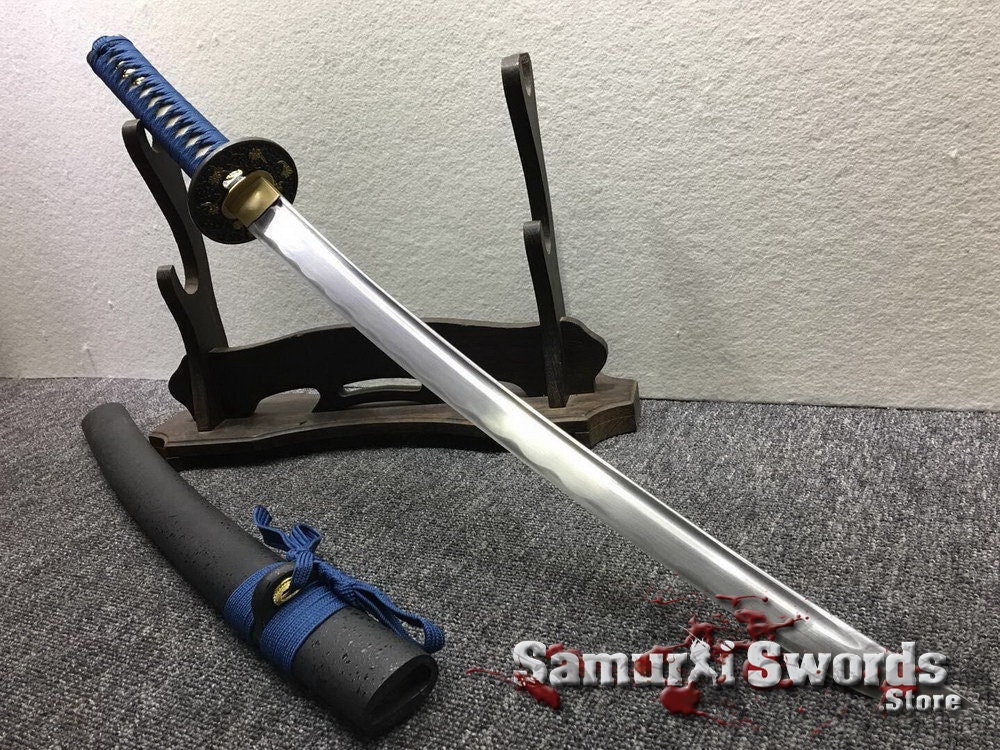 Full Tang Samurai Swords for Sale Real Samurai Sword Set with | Etsy