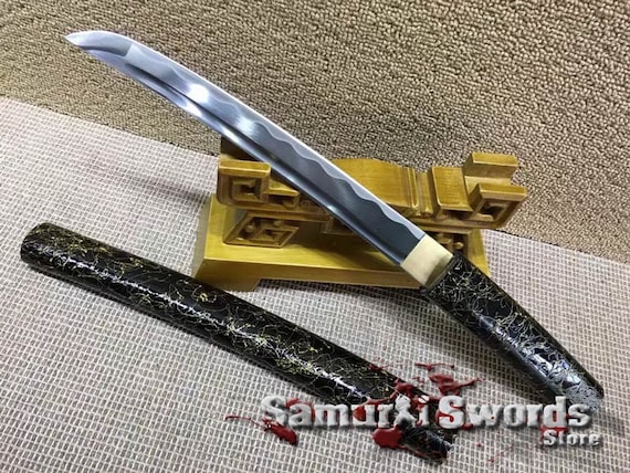 Elegant Custom Tanto Knife for Sale with Bohi Full Tang Tanto | Etsy