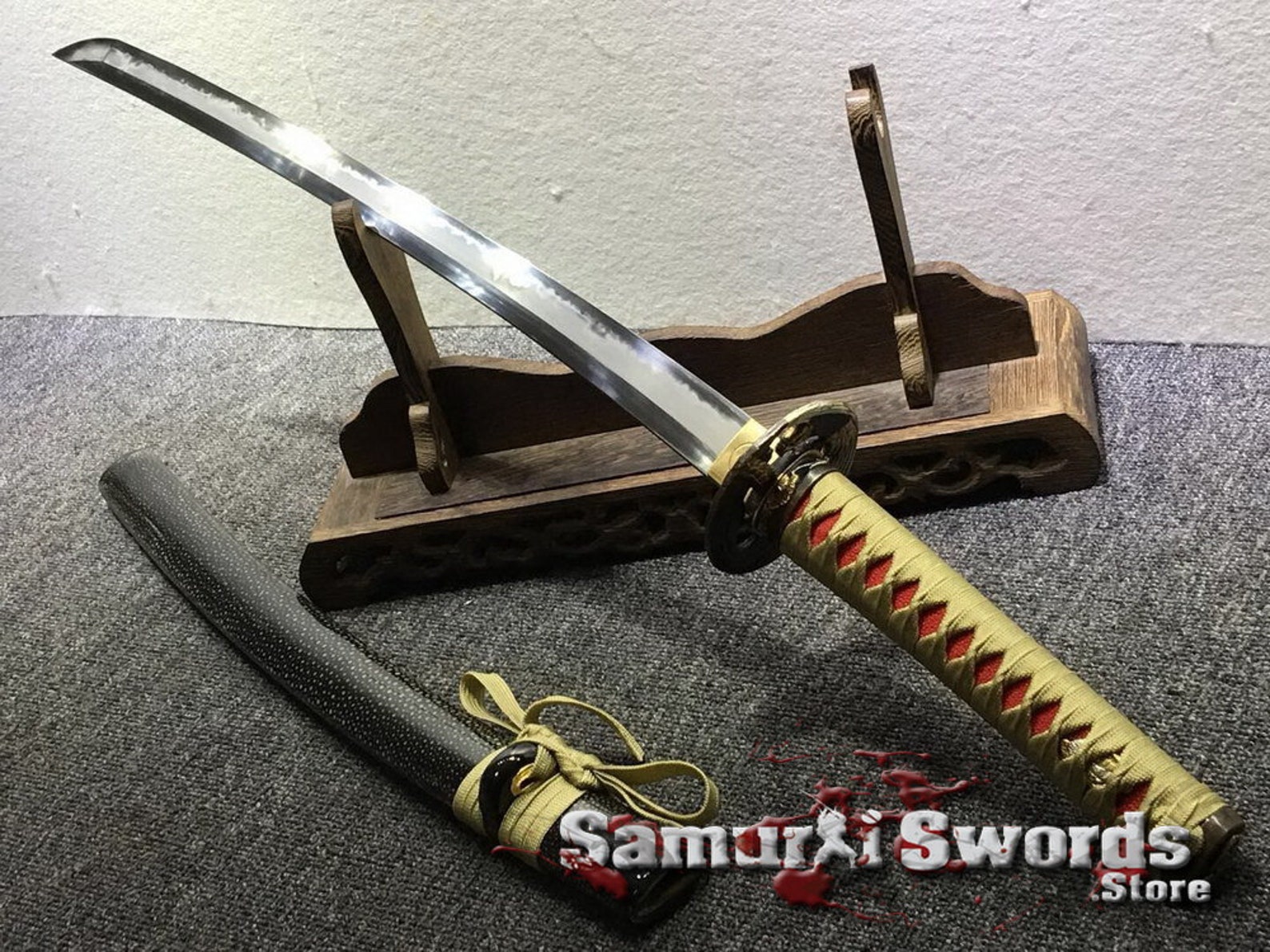 Japanese Samurai Wakizashi Handmade Wakizashi Sword With | Etsy