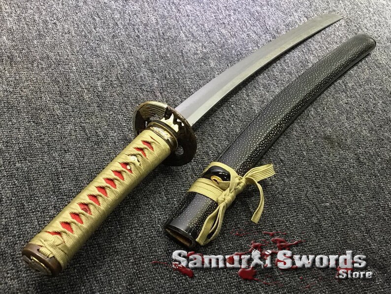 Japanese Samurai Wakizashi Handmade Wakizashi Sword With | Etsy