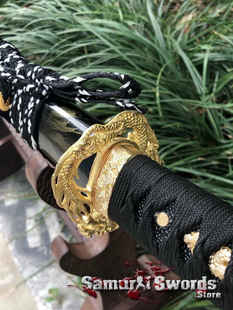 Full Tang Custom Tachi Sword Shinken Tachi Sword With Black | Etsy