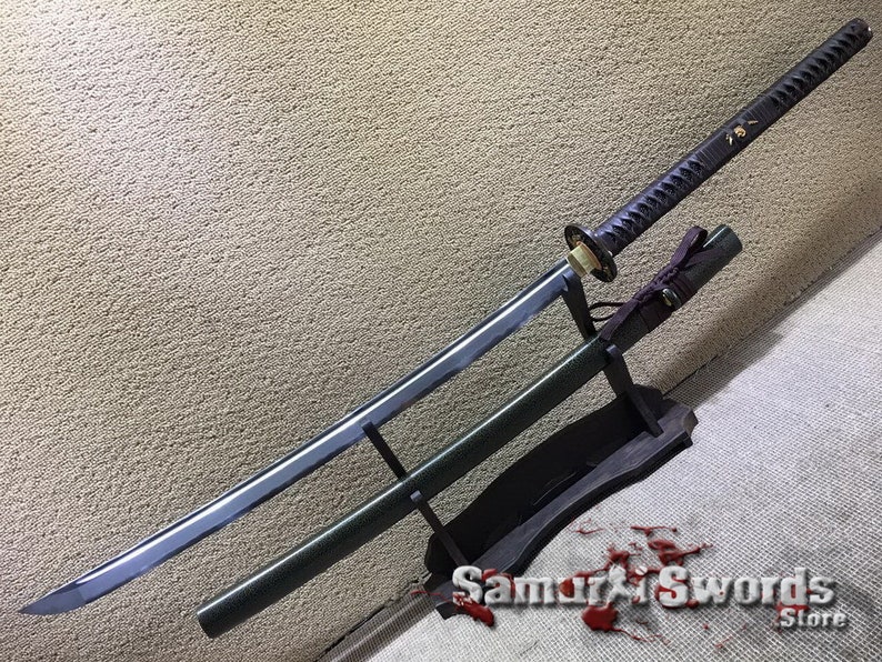 Japanese Nagamaki Blade Hand Made Nagamaki With Wood Saya - Etsy