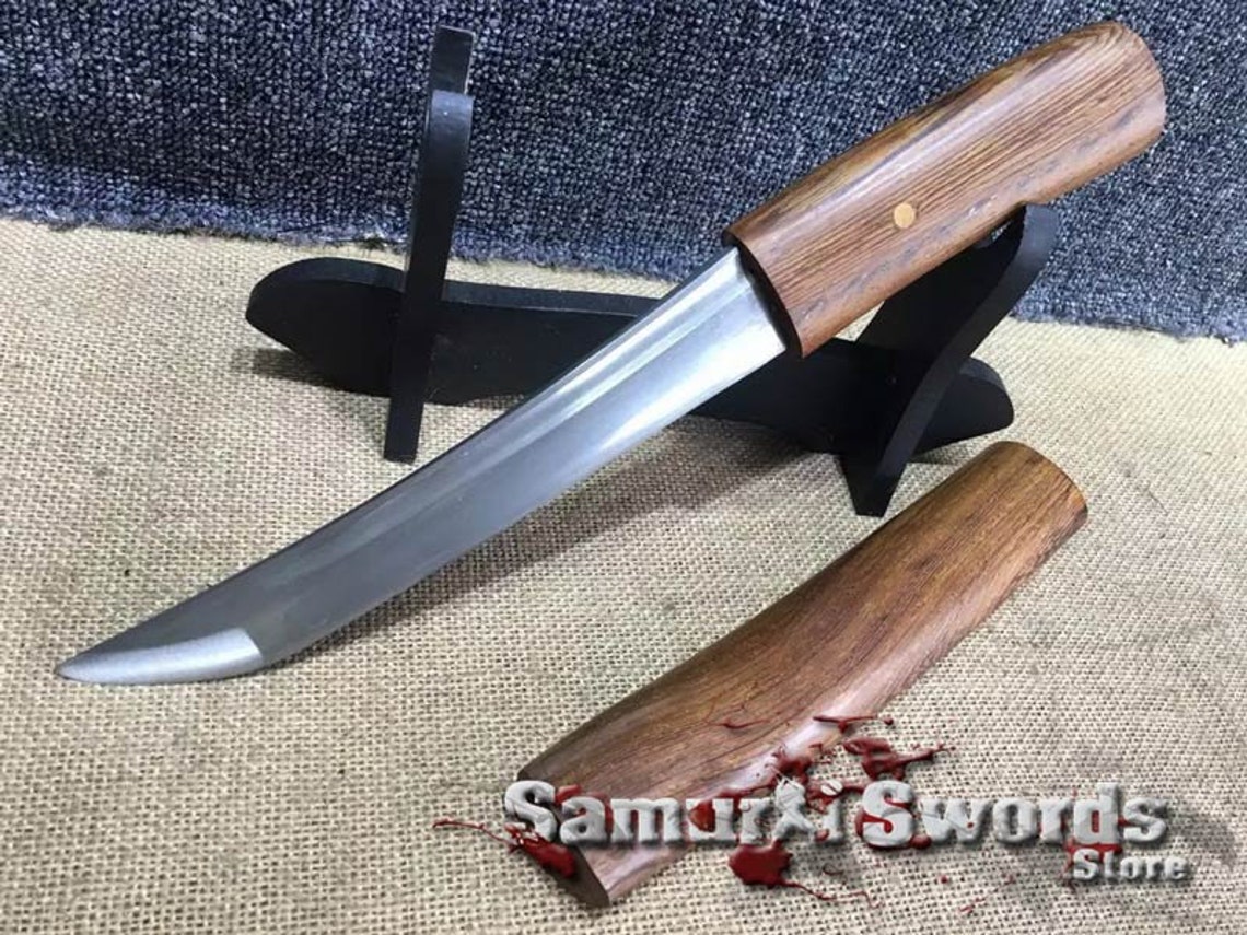 1095 Folded Steel Tanto Blade Custom Tanto Knife With - Etsy