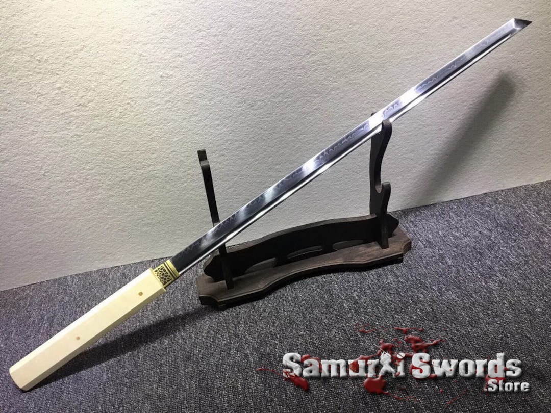 Japanese Shirasaya Katana Sword, Hand Made Shirasaya Katana With Maple ...