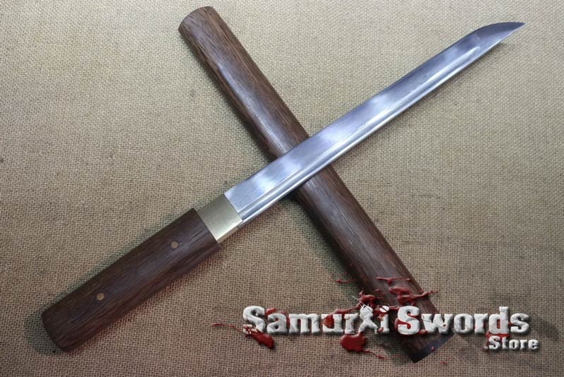 Custom Japanese Samurai Tanto With Rosewood Saya Full Tang - Etsy