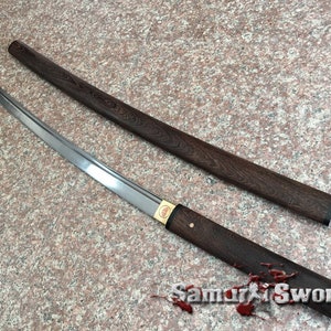 9260 Folded Spring Shinken Katana, Full Tang Real Katana for Sale ...