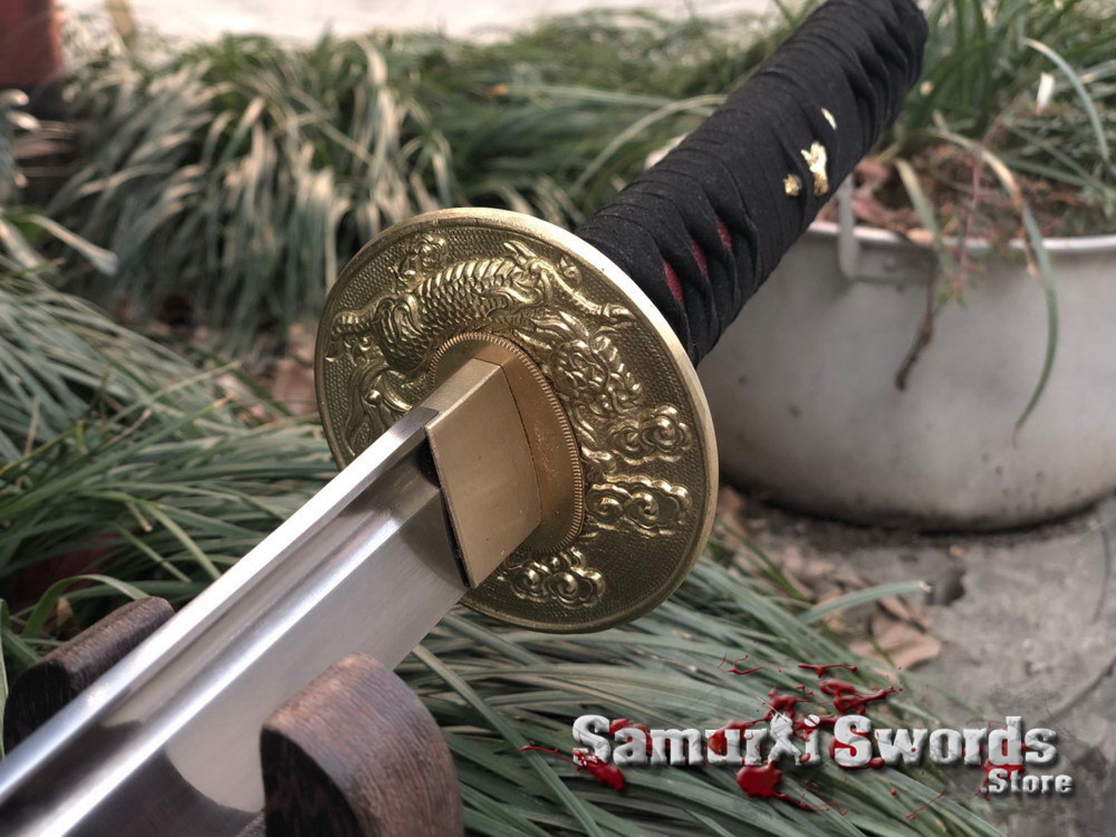 9260 Spring Steel Katana Blade With Bohi Real Katana Sword - Etsy