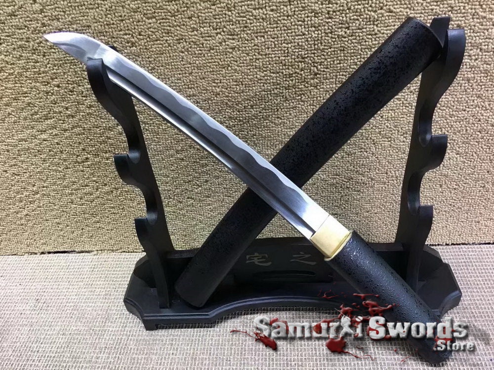 Samurai Swords With Sparkle Black Saya Carbon Steel 1060 - Etsy