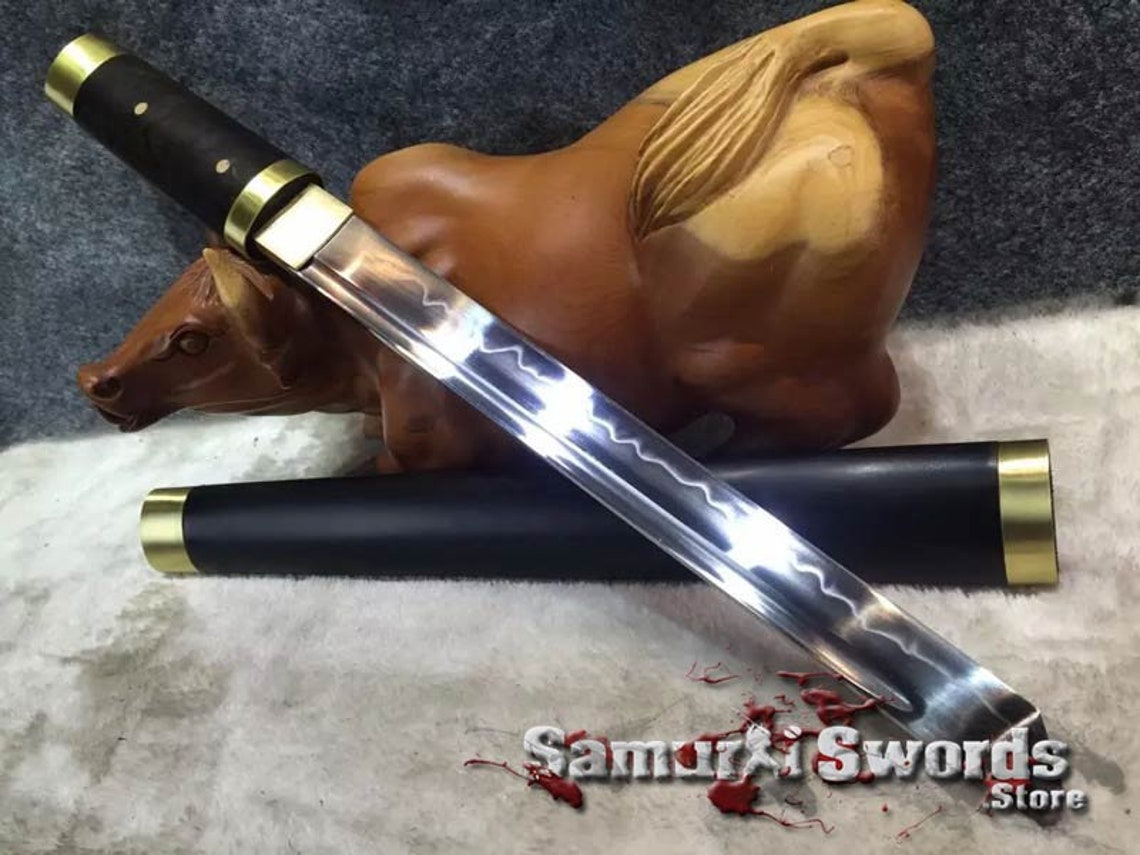 Samurai Tanto Knife Hand Made Tanto for Sale T10 Clay | Etsy