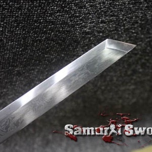 Real Ninjato for Sale With Black Saya, Custom Japanese Ninja Sword ...