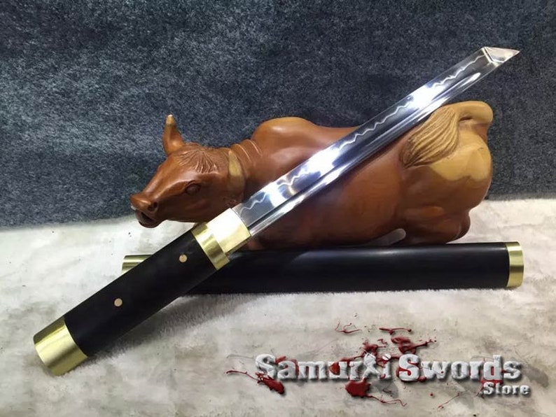 Samurai Tanto Knife Hand Made Tanto for Sale T10 Clay | Etsy