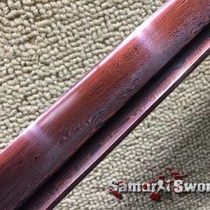 Custom Ninja Sword for Sale With Brass Fittings, Real Ninjato Sword ...