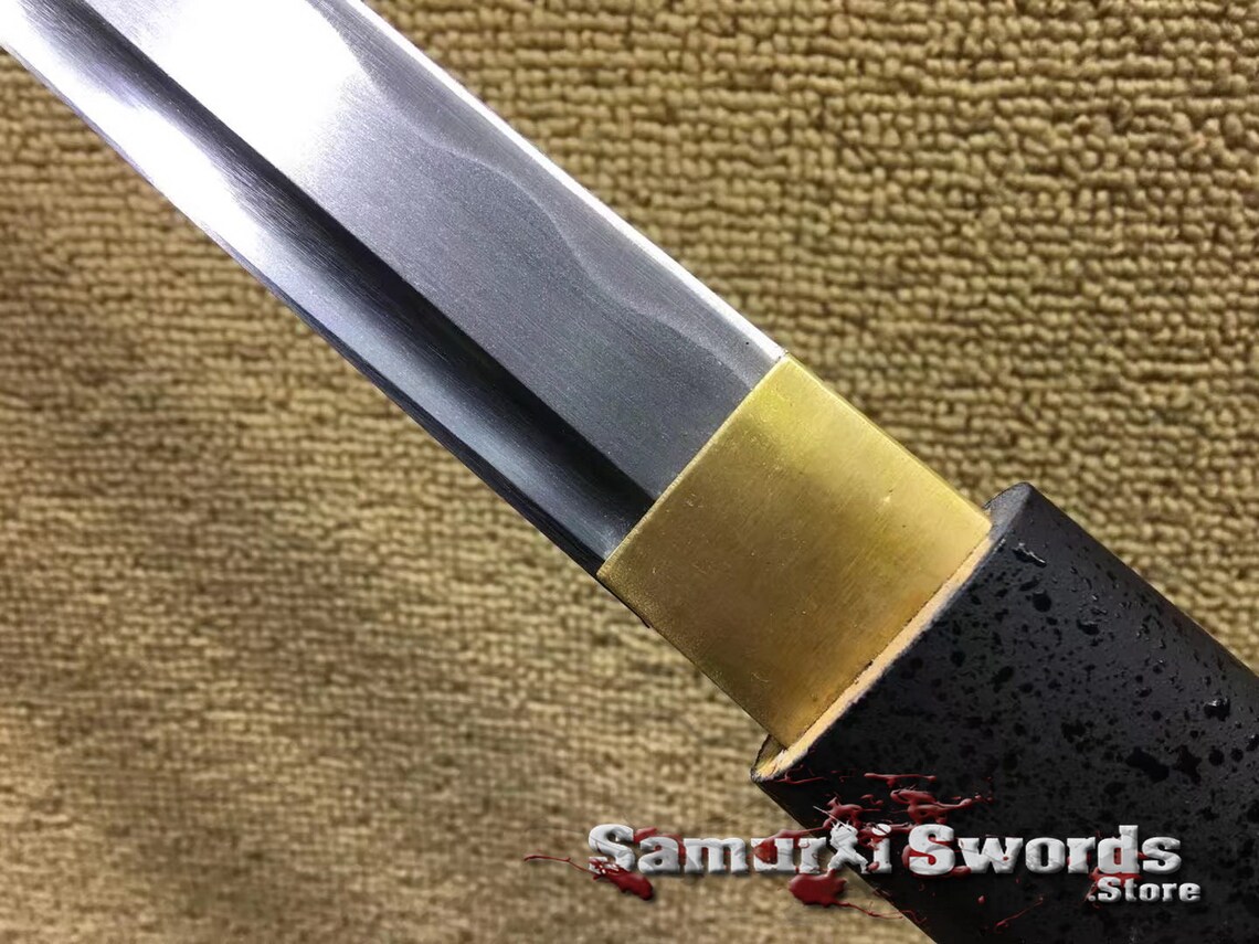 Custom Samurai Sword Set for Sale With Black Hardwood Saya - Etsy