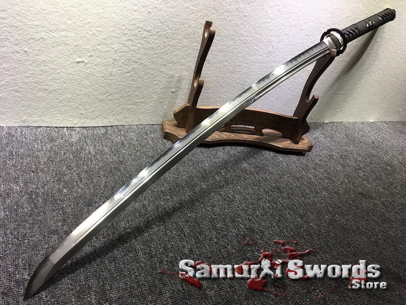 Japonais Samurai Katana Main Made Katana Sword avec Ray Skin - Etsy France