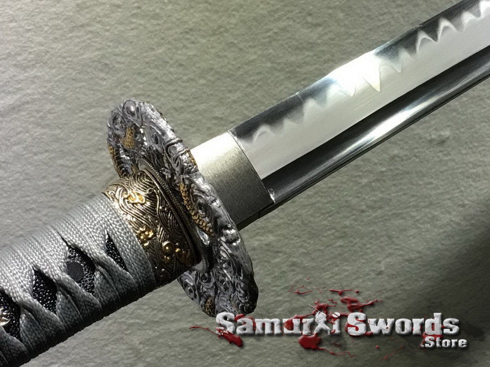 Full Tang Real Ninjato Sword Custom Ninjato Blade With Hadori - Etsy