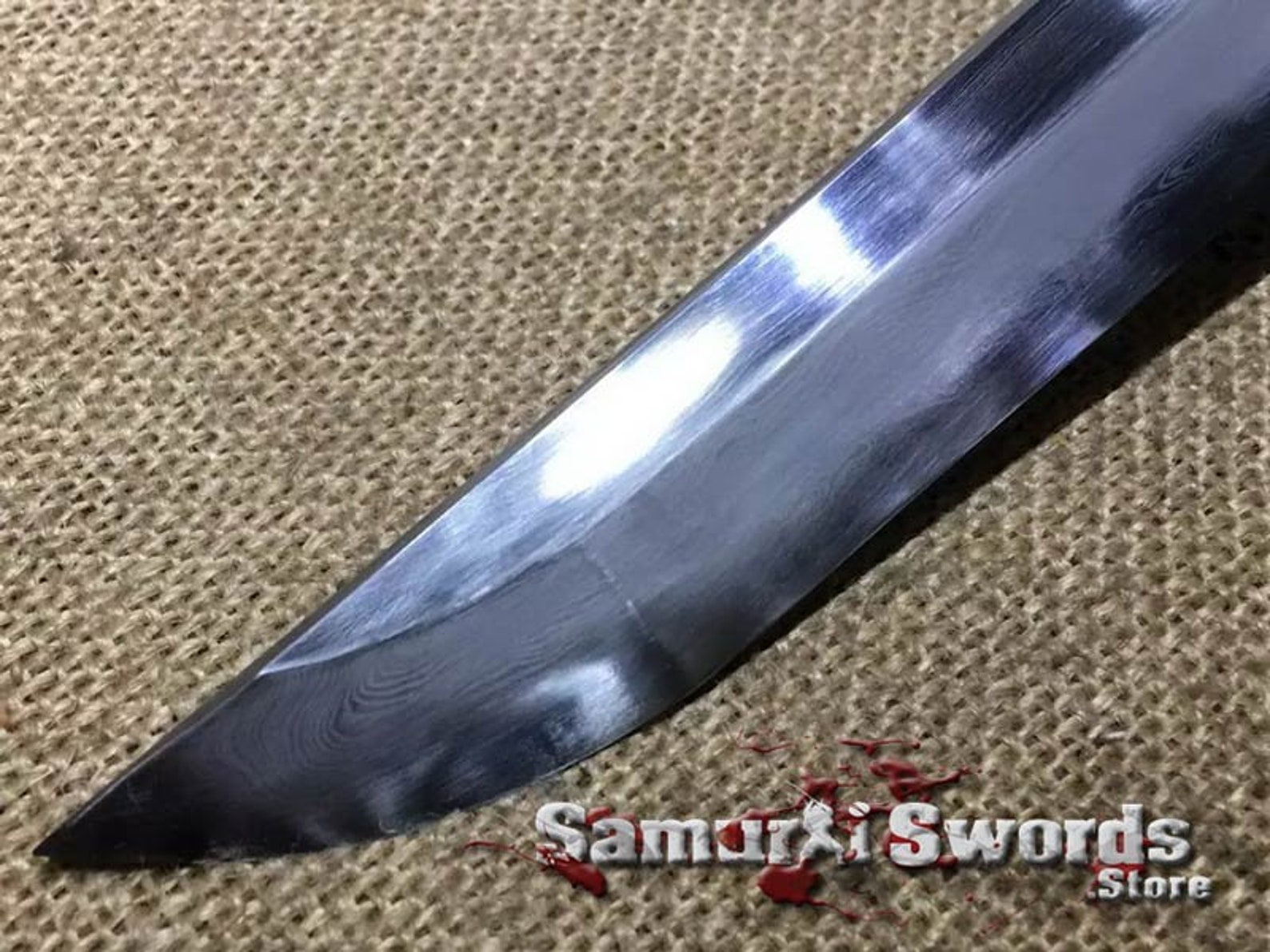 Hand-forged Japanese Katana T10 Katana Samurai Sword Folded | Etsy
