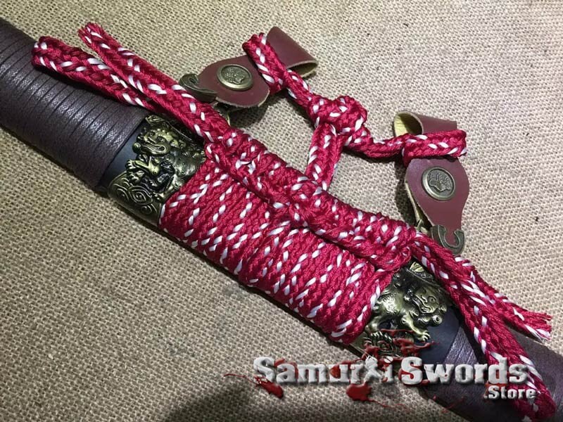 Custom Tachi for Sale Hand Forged Tachi Sword With Ebony Wood - Etsy