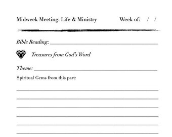 Jw Planner 2021 - Etsy