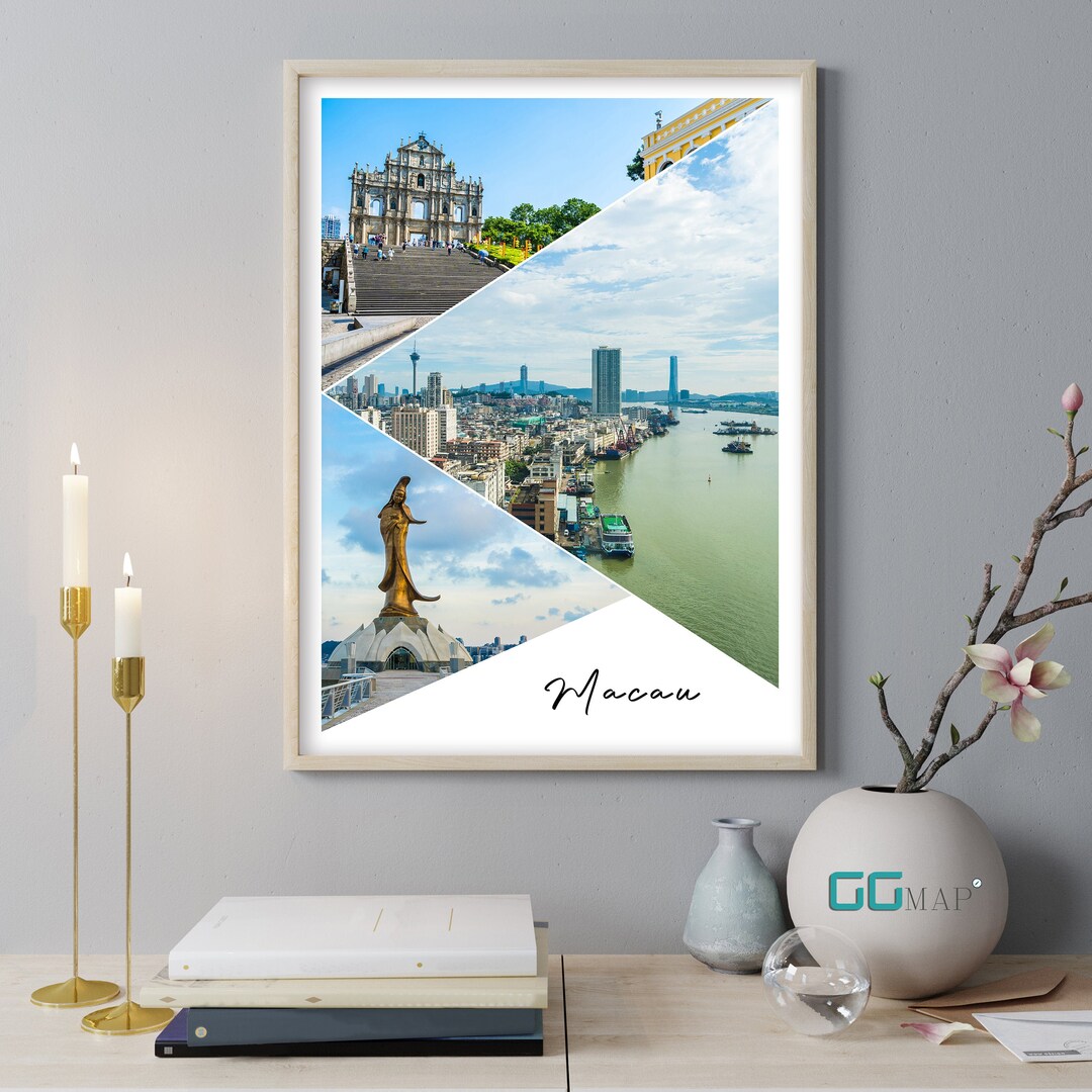 MACAU Story - Macau Poster - Wall Art - Home Decor - Digital Print - - Etsy