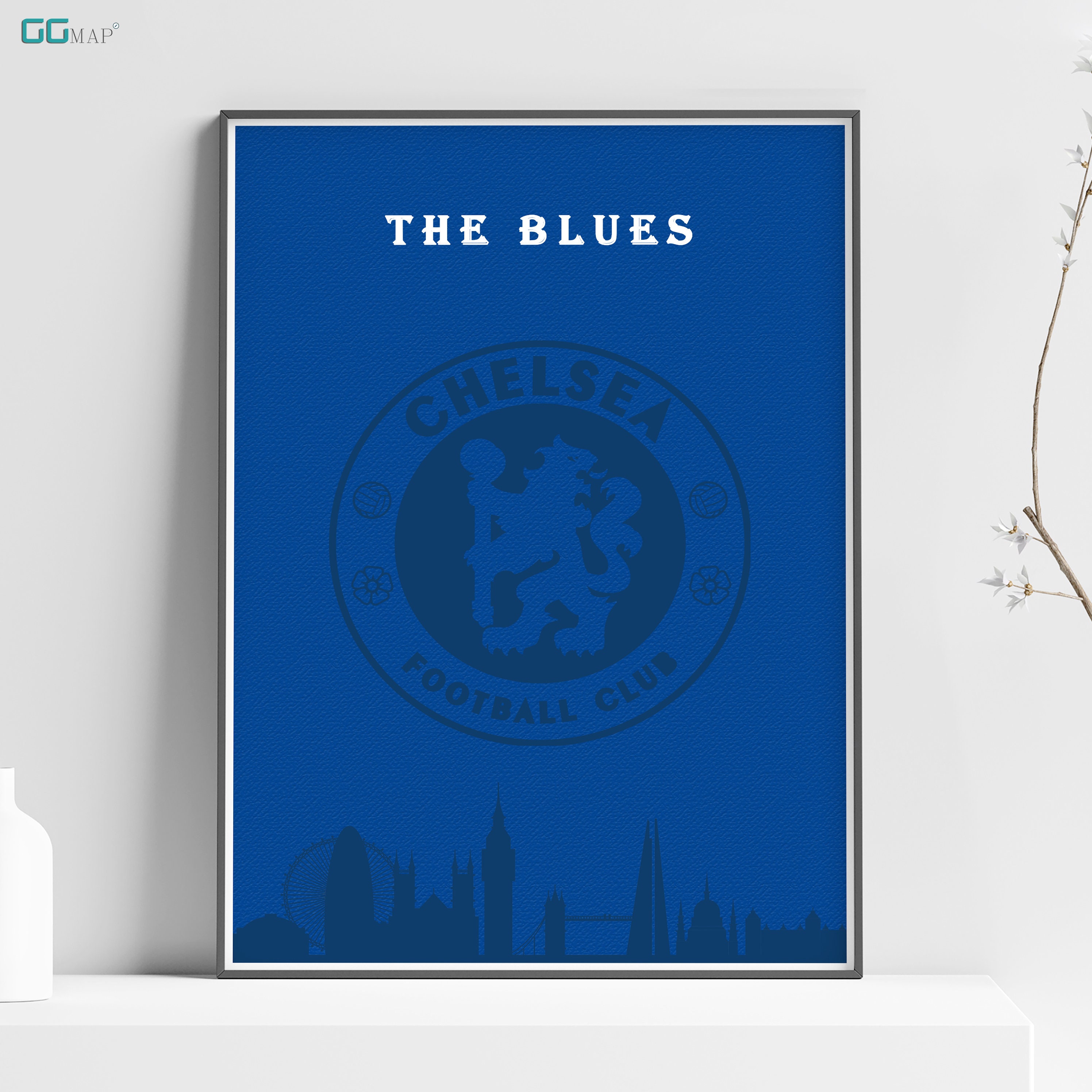 CHELSEA Skyline Poster Chelsea Print Home Decor Chelsea Wall Decor ...