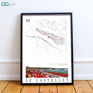 City Map of LE CASTELLET - Circuit Paul Ricard - Home Decor Le ...