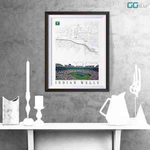 City Map of INDIAN WELLS - Tennis Garden - Home Decor Indian Wells ...