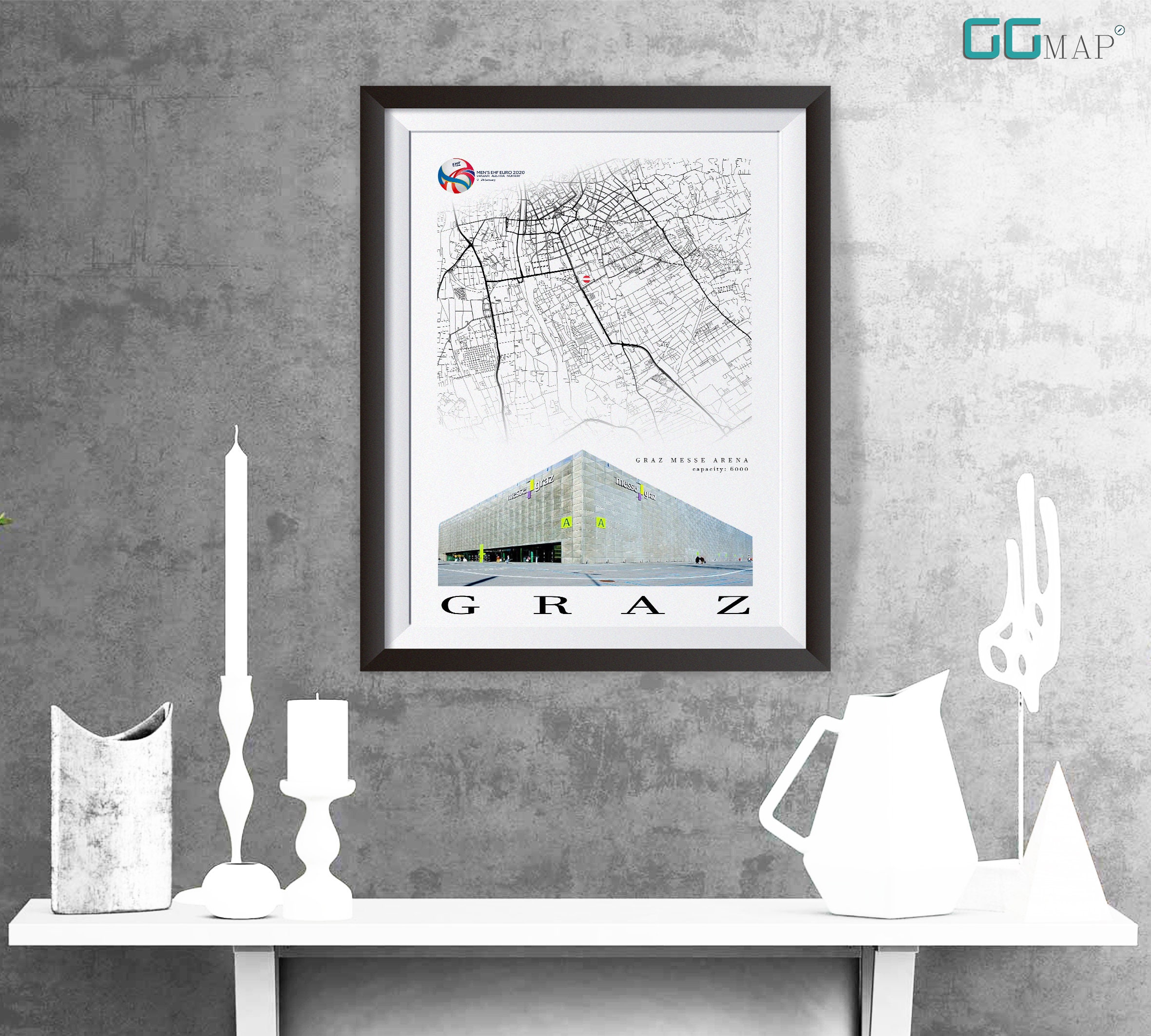 City Map of GRAZ Stadthalle Graz Home Decor Stadthalle Graz Stadthalle ...