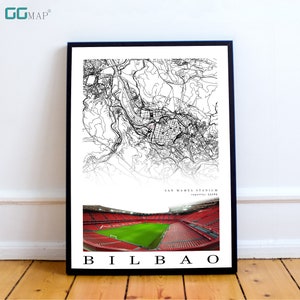 City Map of SAN SEBASTIAN - Estadio Anoeta - Home Decor Estadio Anoeta ...