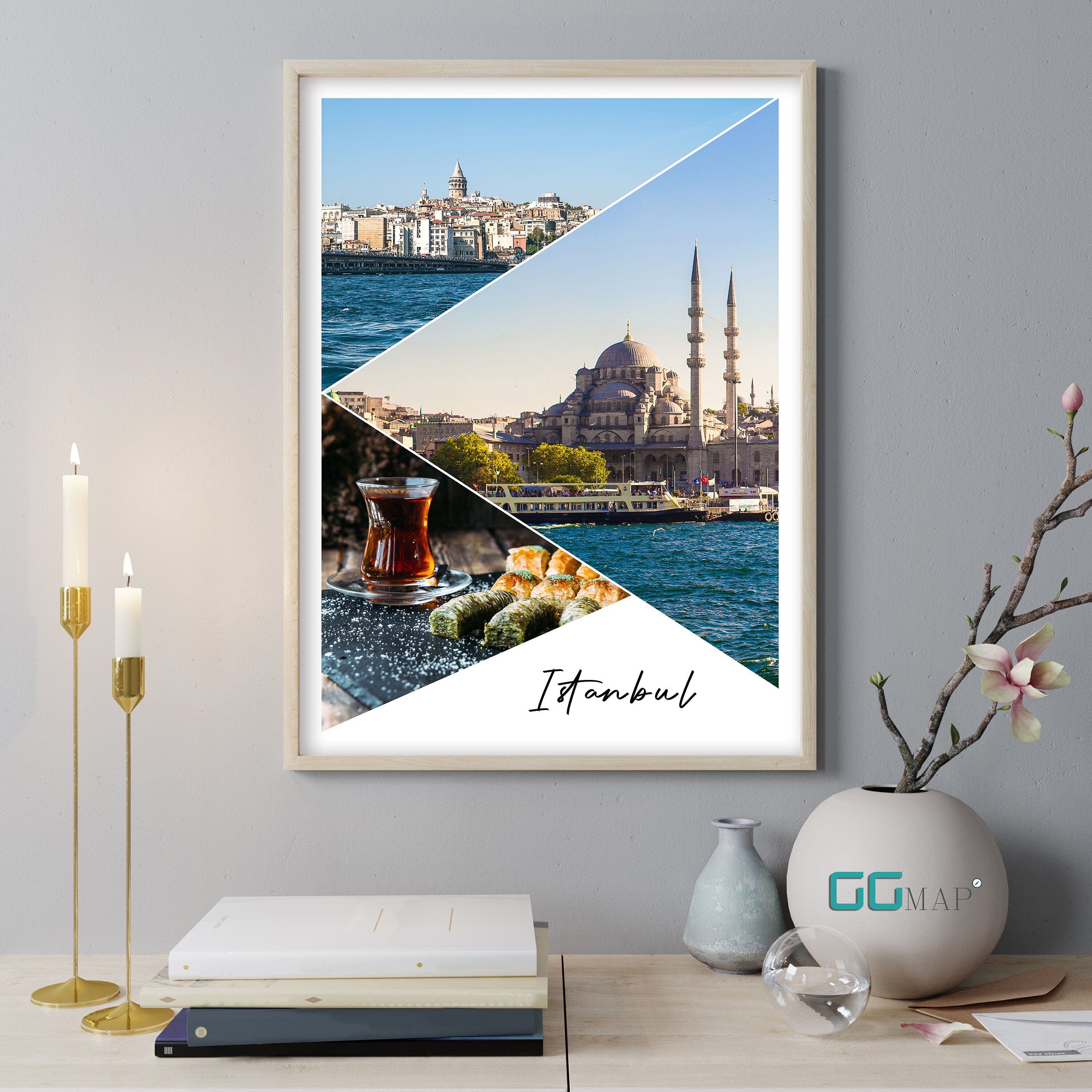 ISTANBUL Story Istanbul Poster Wall Art Home Decor - Etsy