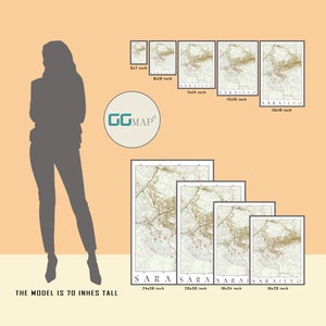 City Map of STOLAC Home Decor Wall Decor Office Map - Etsy