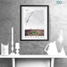 City Map of MONTREAL IGA Stadium IGA Stadium Gift Montreal Wall Decor ...