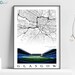 City Map of GLASGOW Ibrox Stadium Home Decor Ibrox Stadium - Etsy