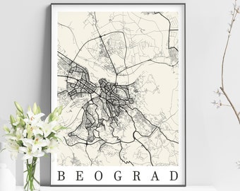 City Map of LIVNO Home Decor Wall Decor Office Map Travel Map Print Map ...