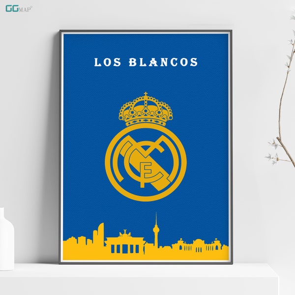 Real Madrid Poster - Etsy
