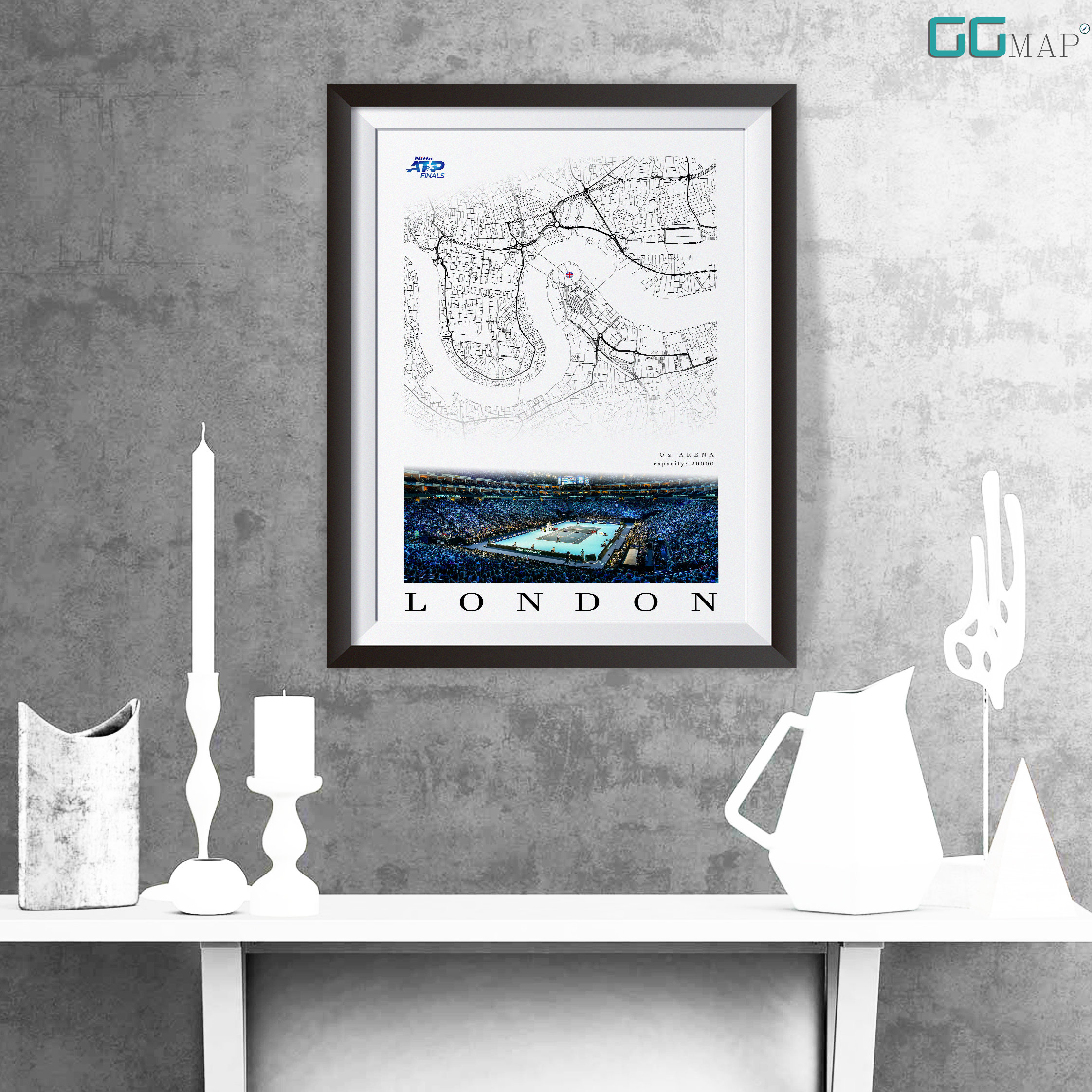 City Map of LONDON O2 Arena O2 Arena Wall Decor O2 Arena - Etsy